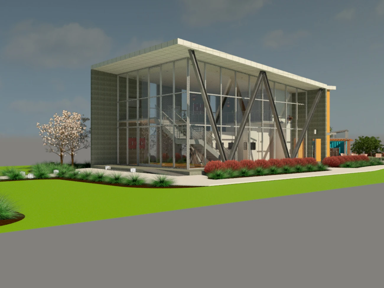 Art Gallery Exterior Design