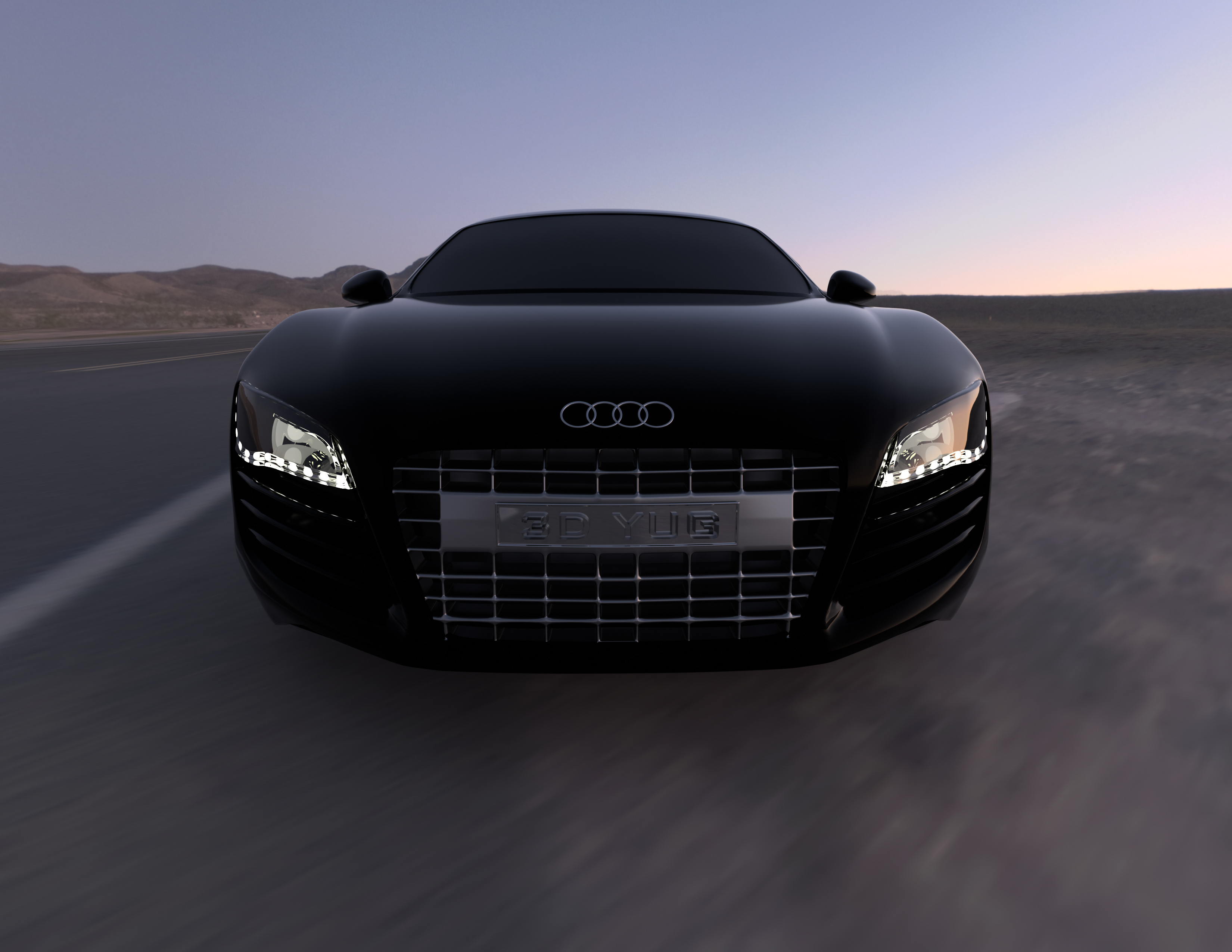 Audi R8 Wallpaper Black Hd