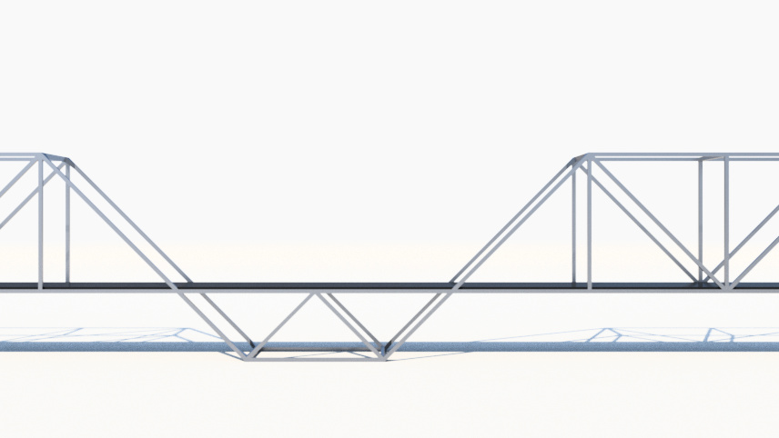 3d Truss Bridge