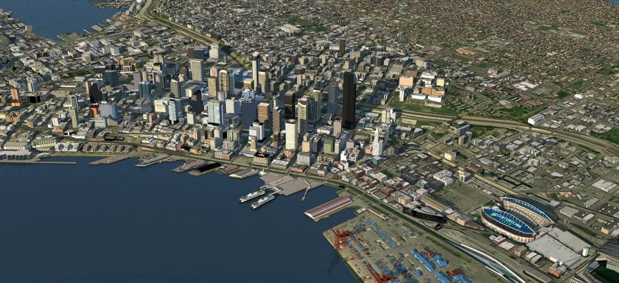 Seattle, WA Infraworks Model | Autodesk Community Gallery