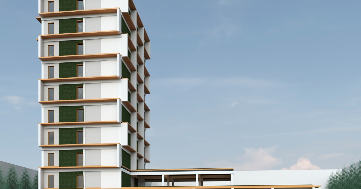 Edificio Residencial Mixto. | Autodesk Community Gallery
