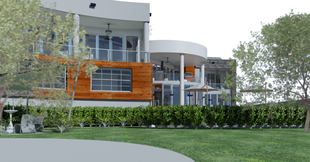 Villa House - South Elevation | Autodesk Community Gallery