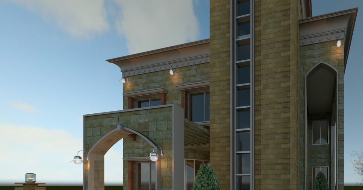 traditional house | Autodesk Community Gallery