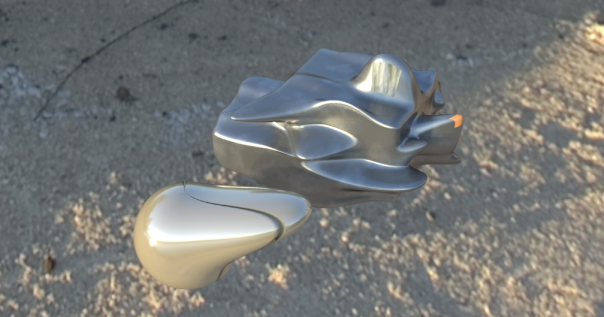 Two Floating Pieces Autodesk Community Gallery