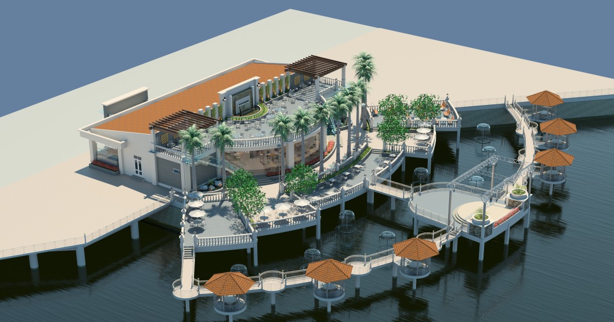 lake side cafe | Autodesk Community Gallery