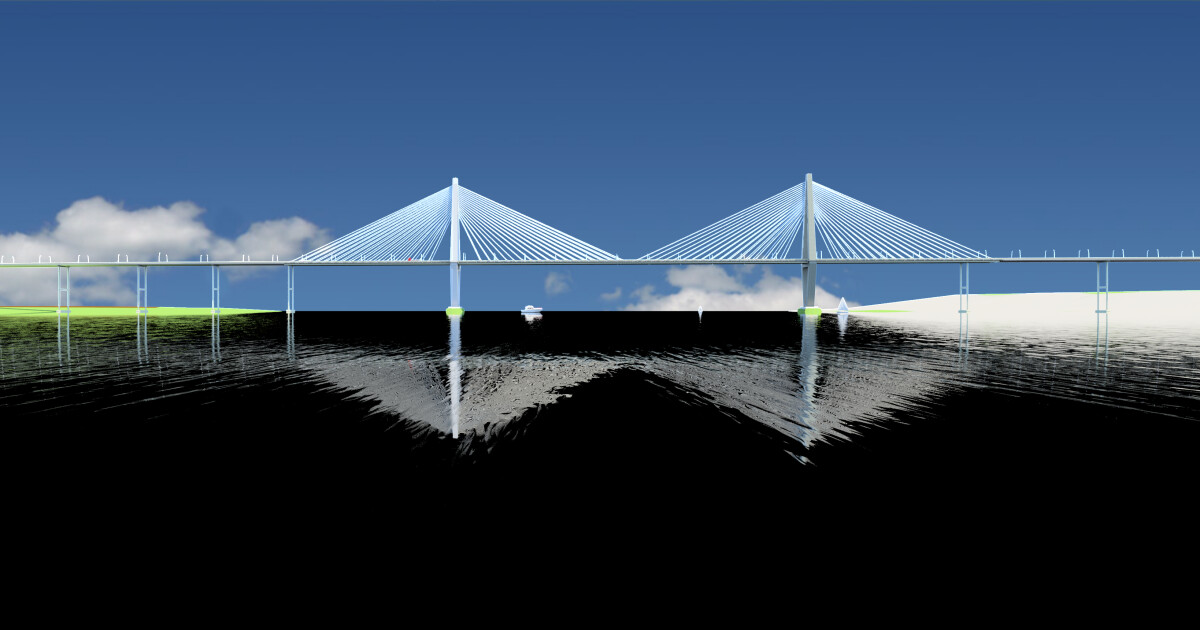 Ravenel Bridge | Autodesk Community Gallery