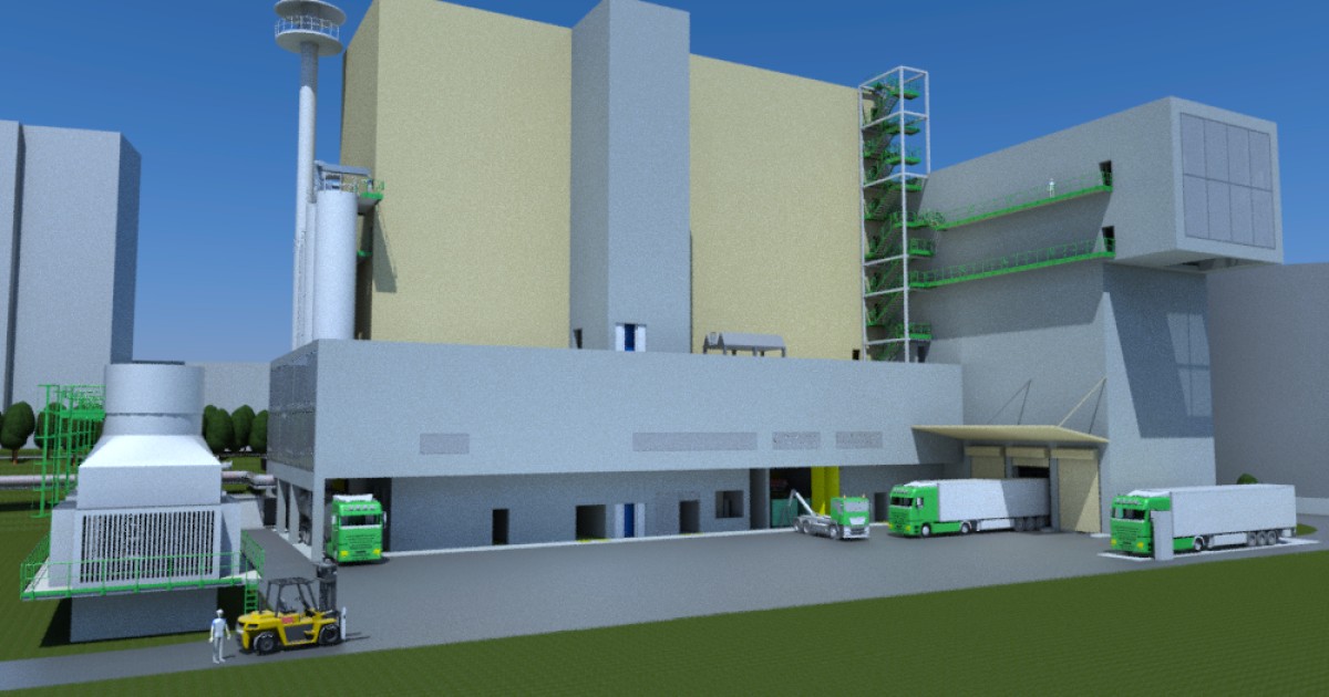 waste incineration plant | Autodesk Community Gallery