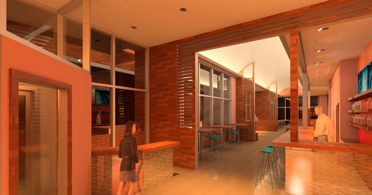 Restaurant Design - Sunset Lounge | Autodesk Community Gallery