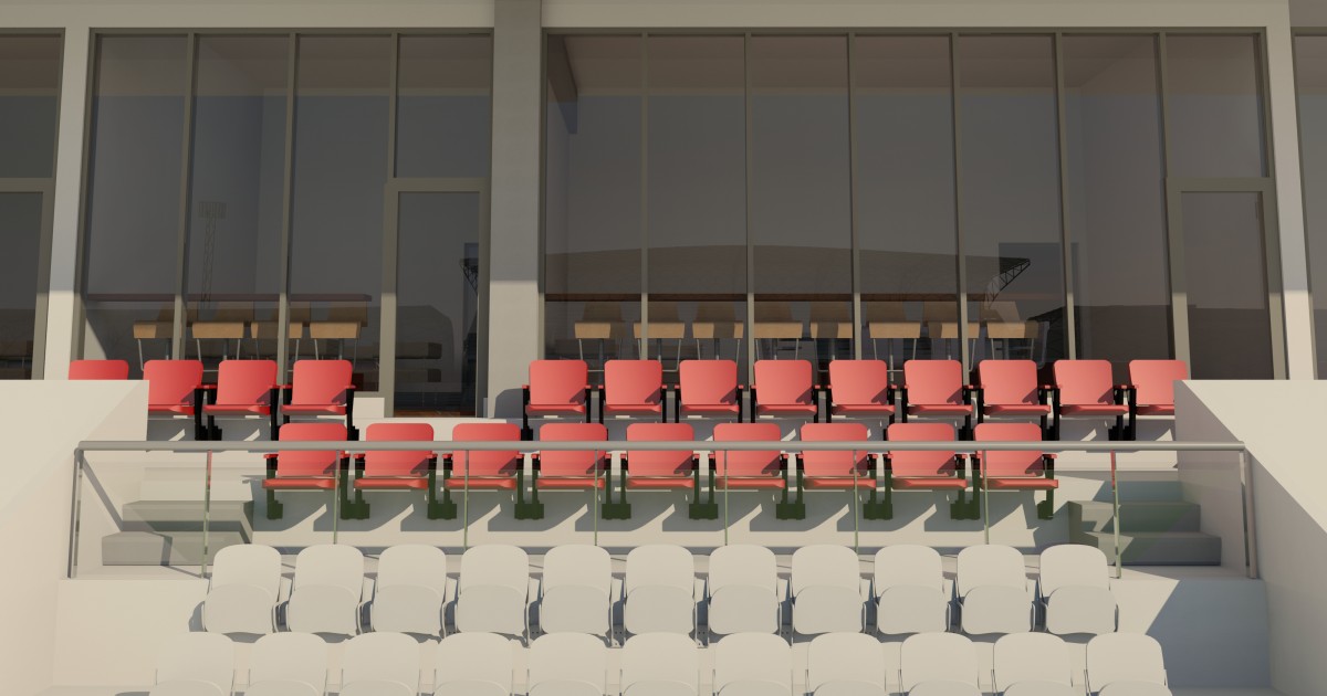 Stadium project VIP box - exterior | Autodesk Community Gallery