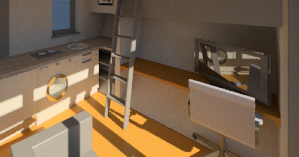 Living Pod Internal 3D Panorama | Autodesk Community Gallery