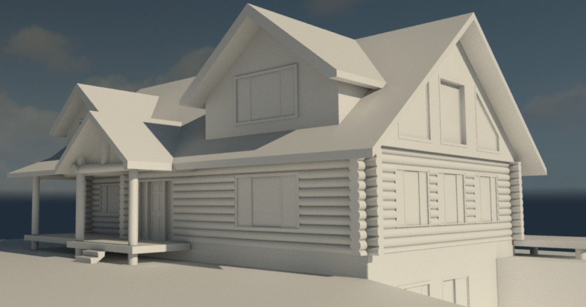 Log Home | Autodesk Community Gallery