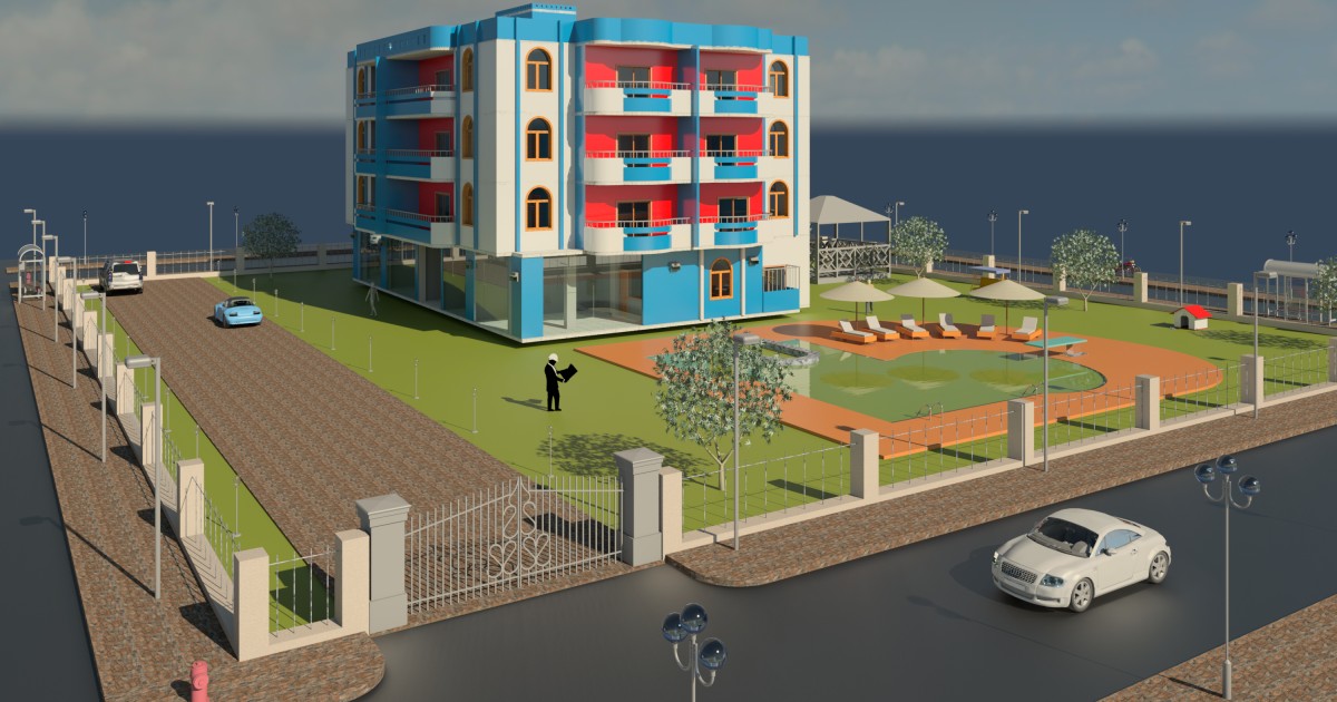 مشروع الدبلوم Rivit | Autodesk Community Gallery