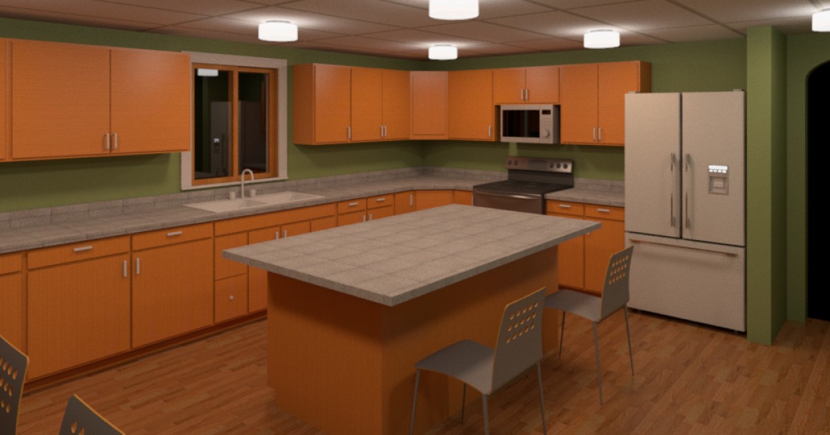 Custom Kitchen | Autodesk Community Gallery