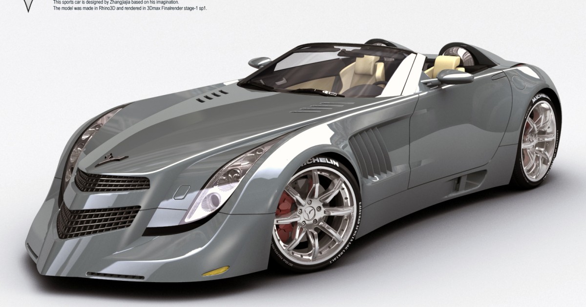 Black Angel Concept Sports Car | Autodesk Community Gallery