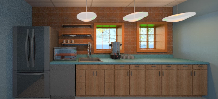 Revit Plan Kitchen