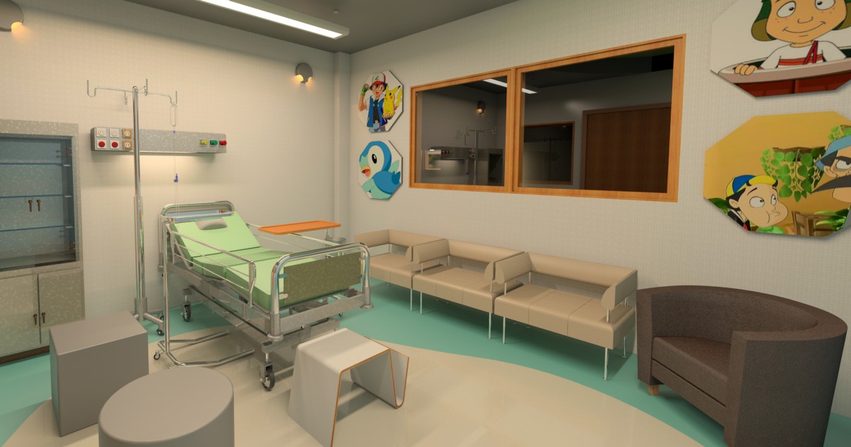 Pediatric isolation room | Autodesk Community Gallery