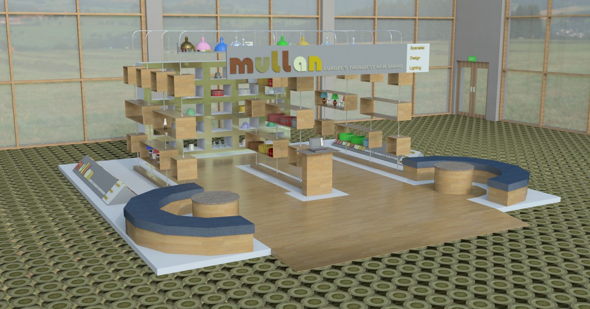 Exhibition stand | Autodesk Community Gallery