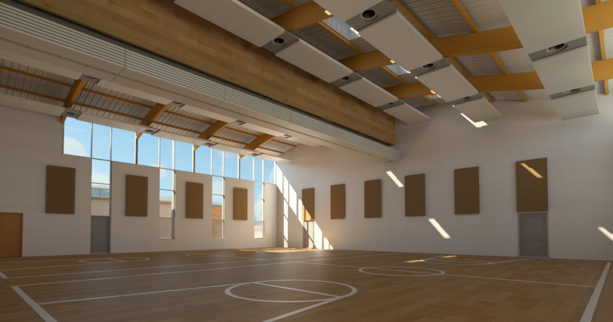 Primary School, Sports Hall | Autodesk Community Gallery