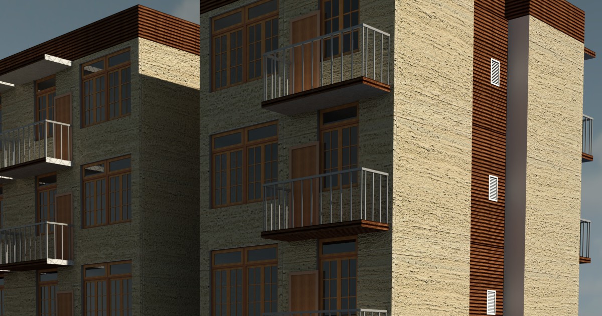 render of an EWS housing unit | Autodesk Community Gallery