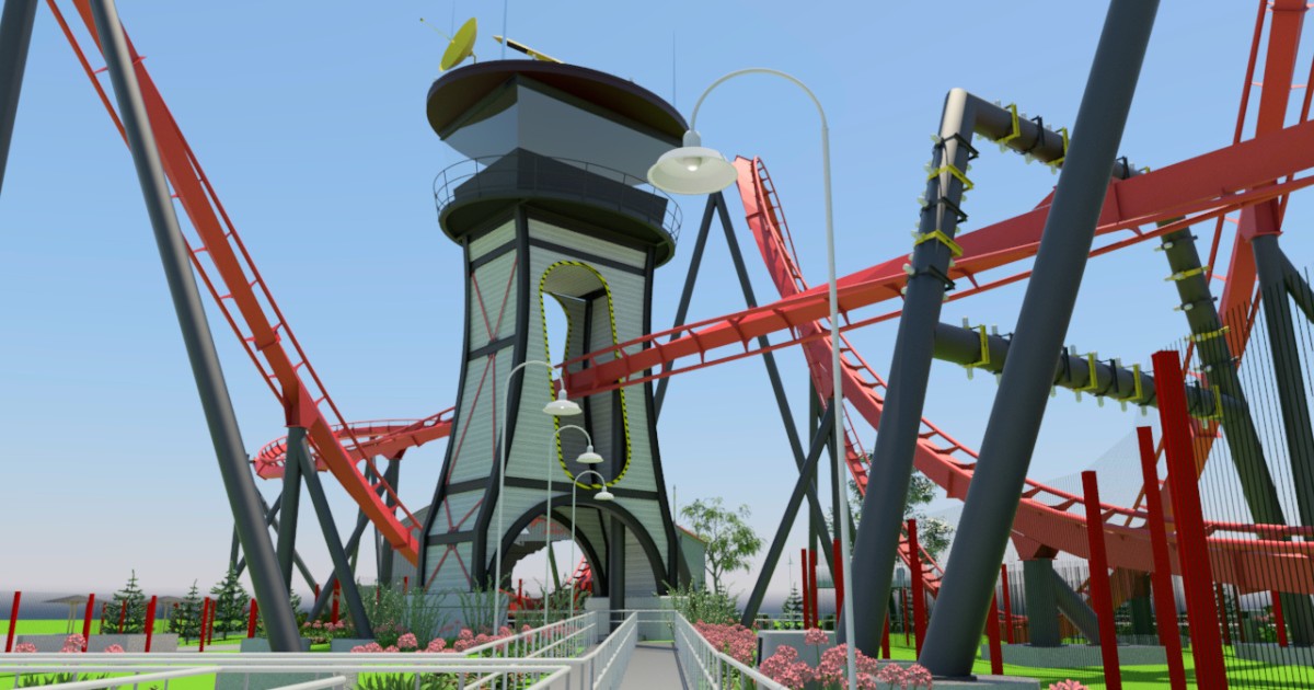 X-Flight Coaster | Autodesk Community Gallery