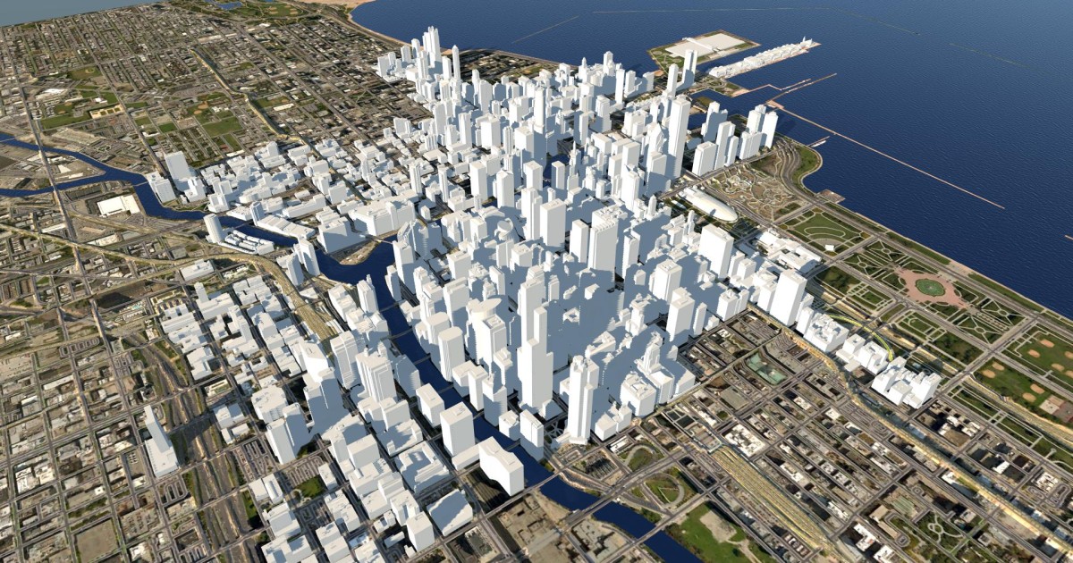 3D Chicago in InfraWorks 360 | Autodesk Community Gallery