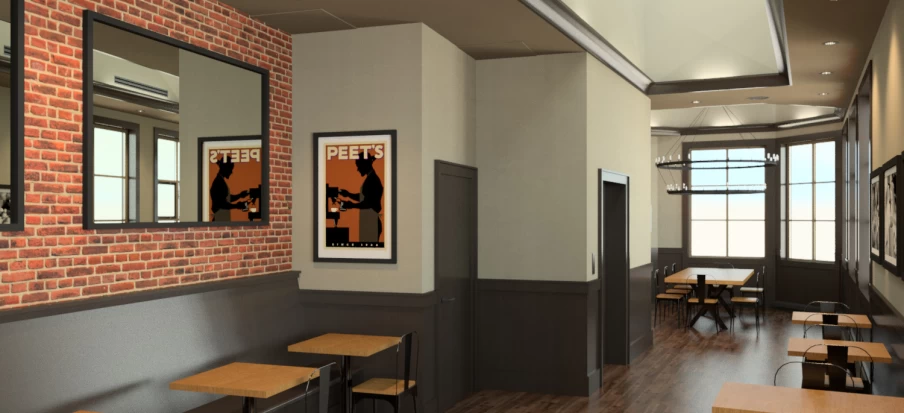 Peet's Second Floor Rendering | Autodesk Community Gallery
