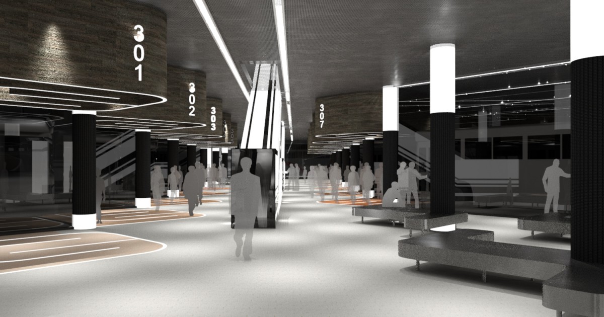 DEPARTURE GATE DESIGN | Autodesk Community Gallery