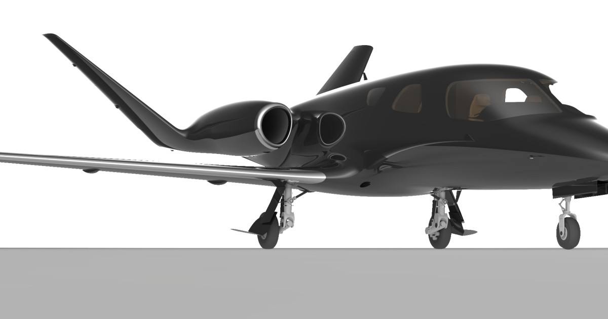 400P ATLANTIC business jet concept | Autodesk Community Gallery