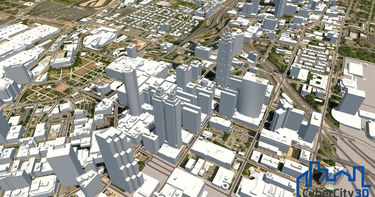 3D City of Atlanta, Georgia in Infraworks 360 | Autodesk Community Gallery