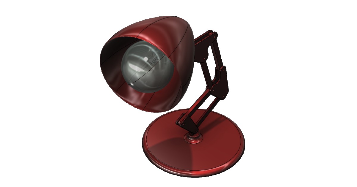 Pixar Desktop Lamp | Autodesk Community Gallery