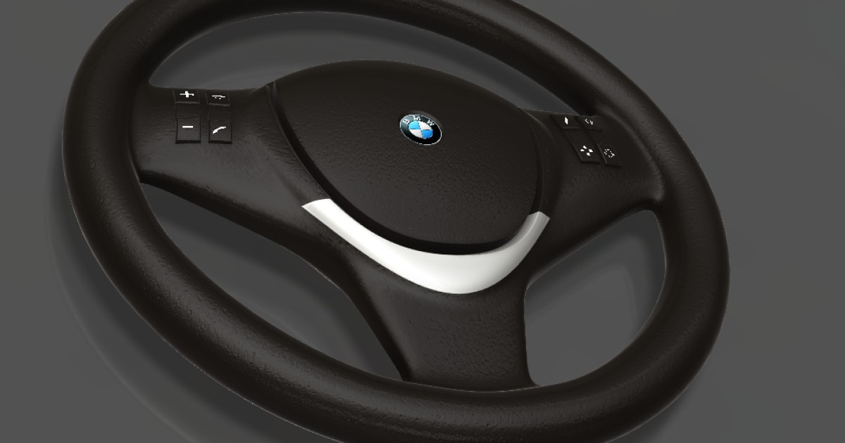BMW Steering Wheel | Autodesk Community Gallery