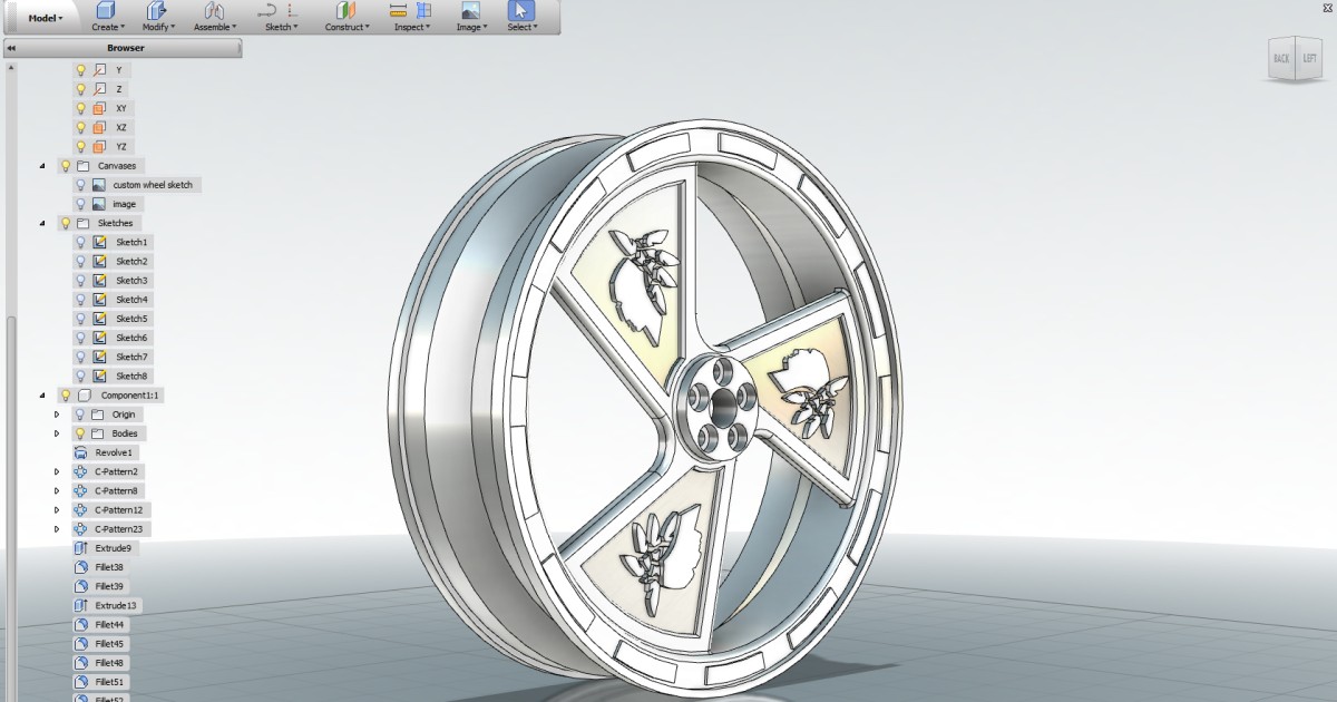 Custom Wheel | Autodesk Community Gallery