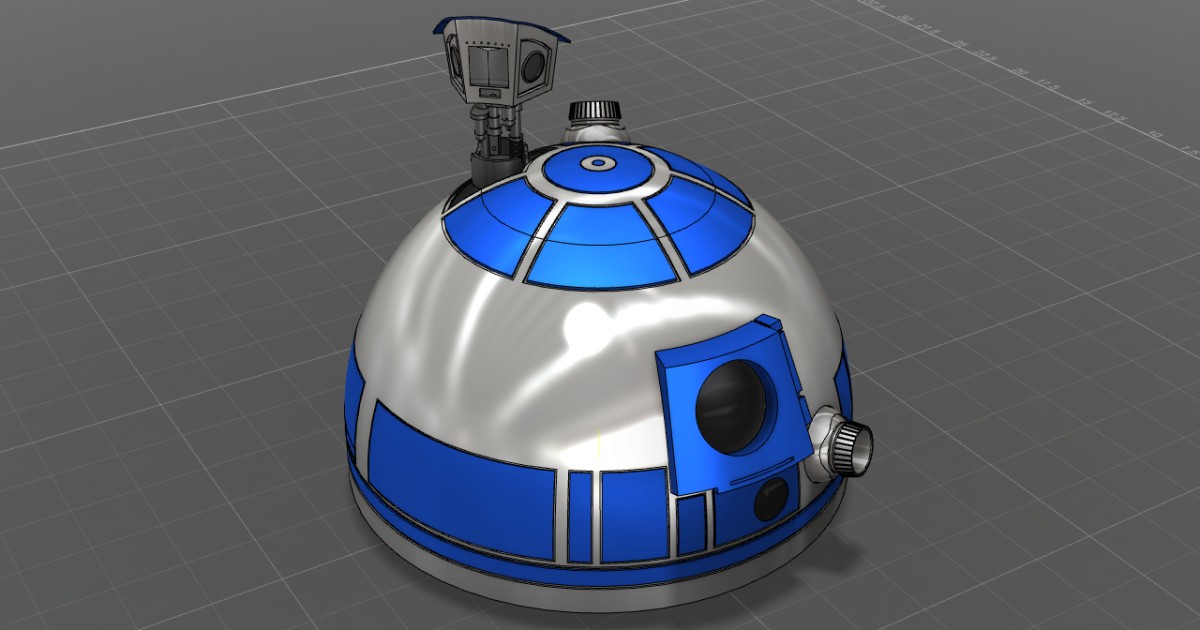 R2-D2 Dome | Autodesk Community Gallery