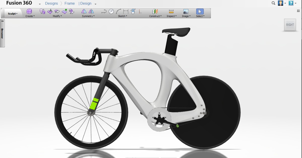 Pursuit Bicycle Concept | Autodesk Community Gallery