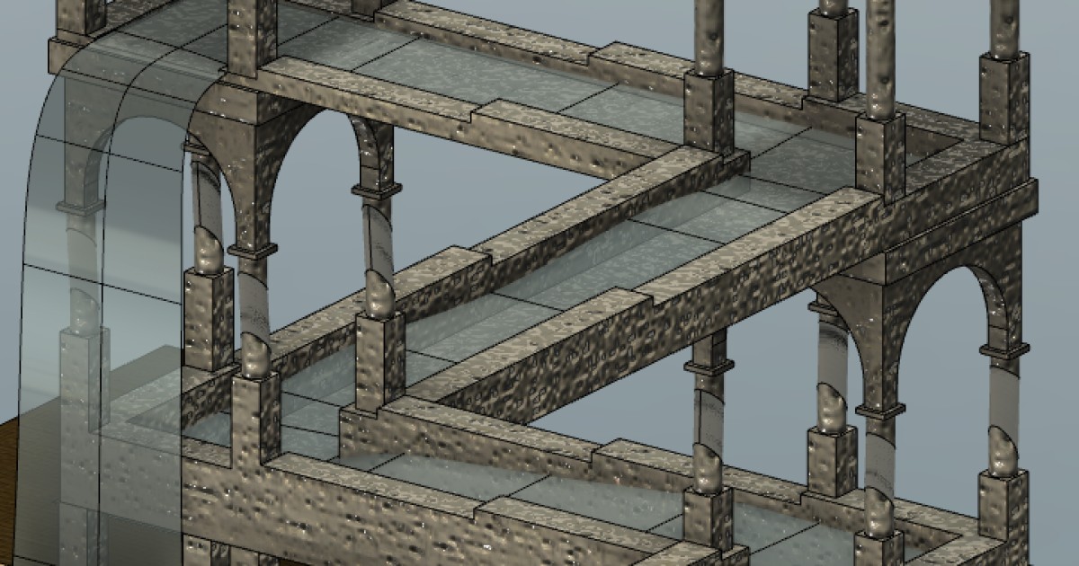 Escher tower | Autodesk Community Gallery