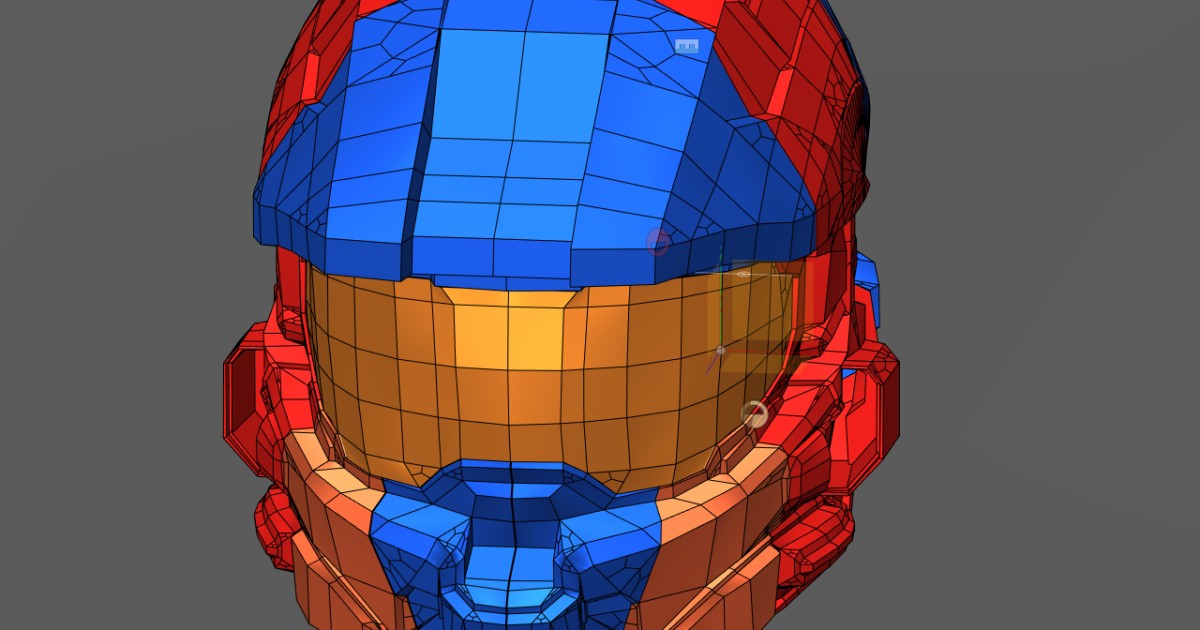 Halo 4 Helmet Mark 2. | Autodesk Community Gallery
