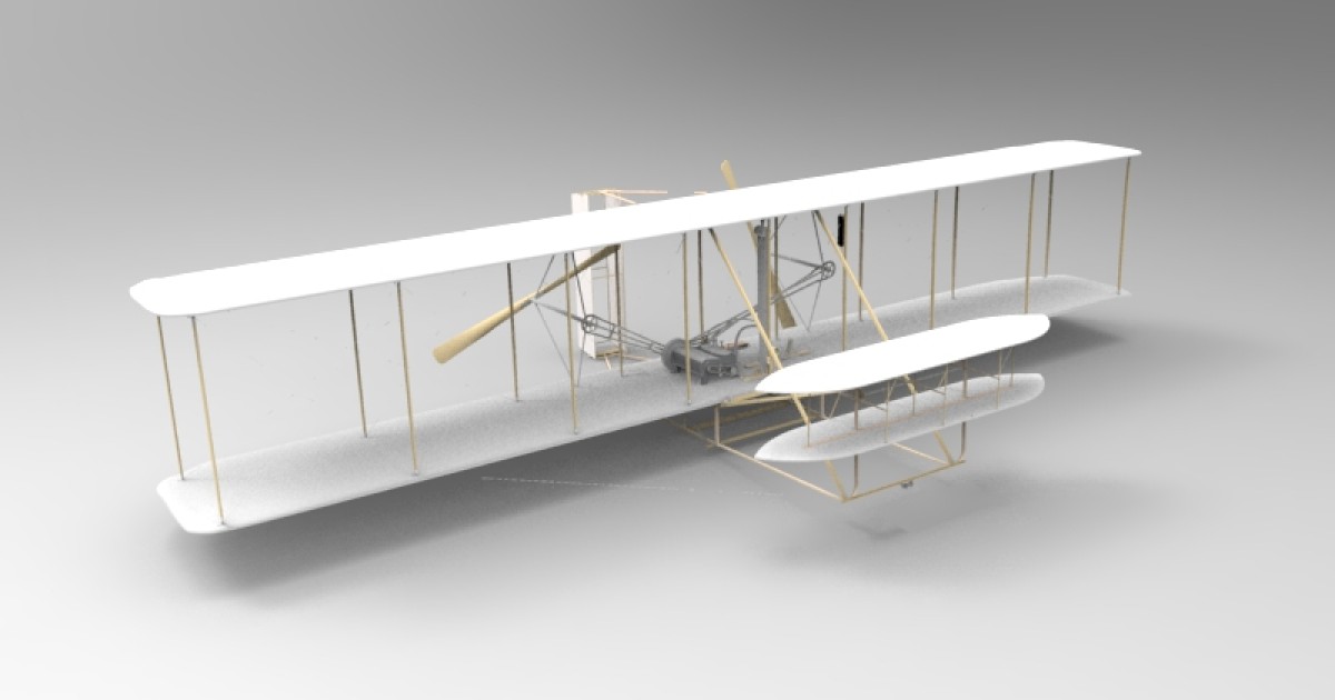 Wright flyer | Autodesk Community Gallery