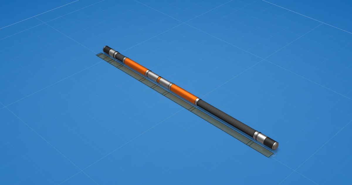 Deathstroke Staff | Autodesk Community Gallery