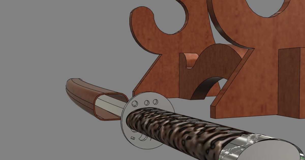 Samurai Sword | Autodesk Community Gallery