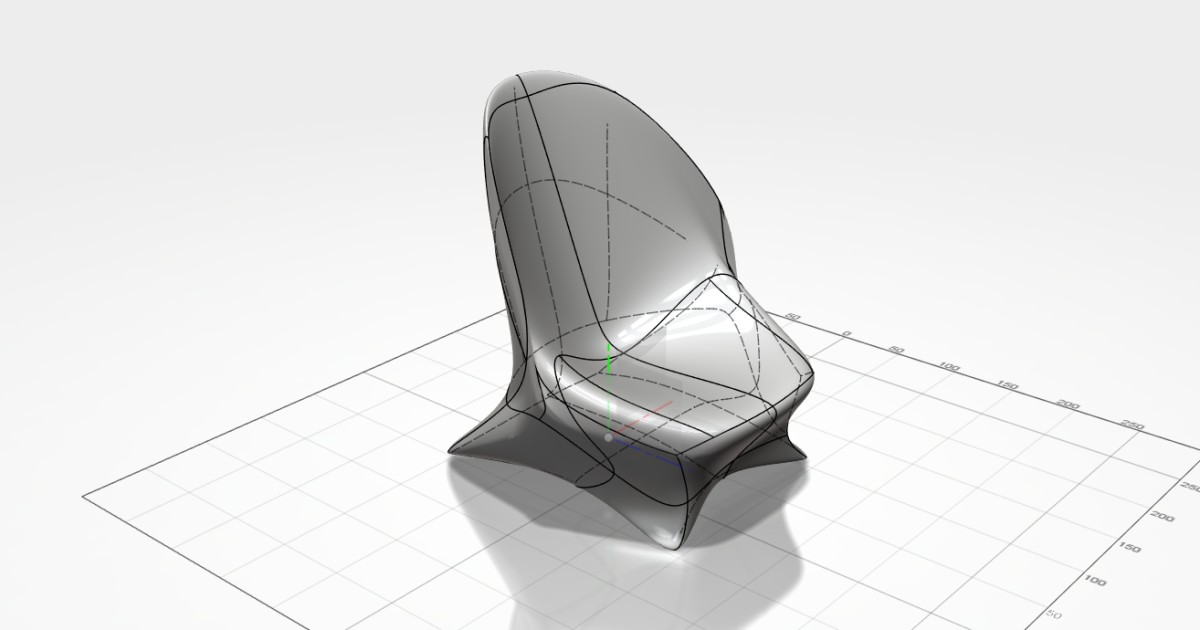 plastic chair design | Autodesk Community Gallery