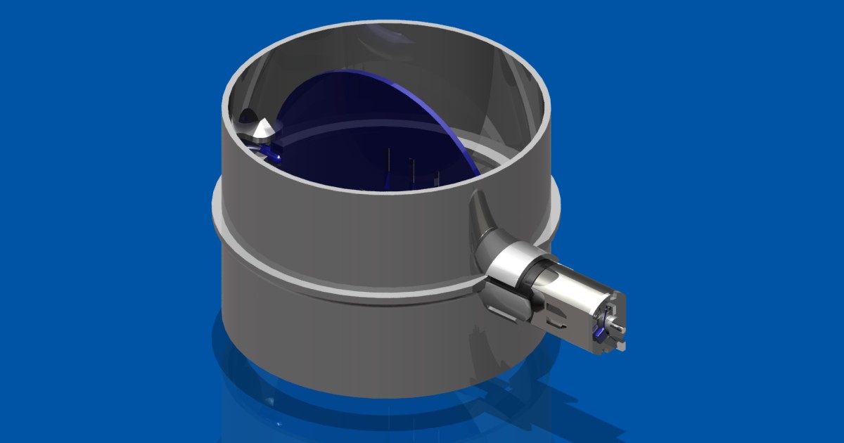 Air Gate with DC Motor mount | Autodesk Community Gallery