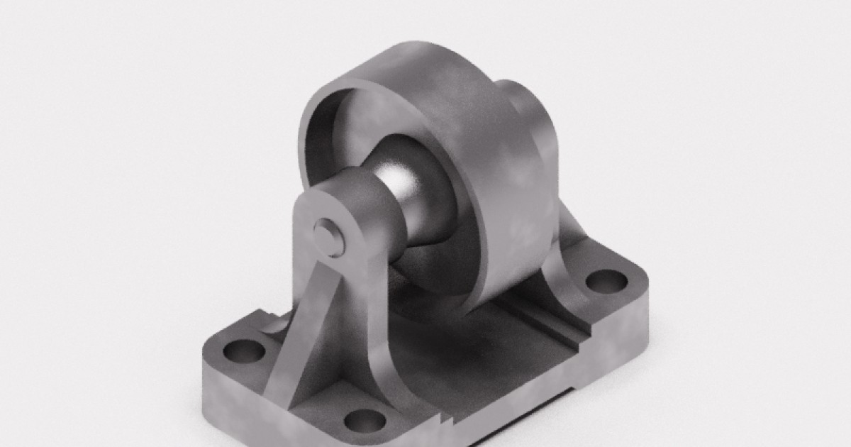 Belt roller support | Autodesk Community Gallery