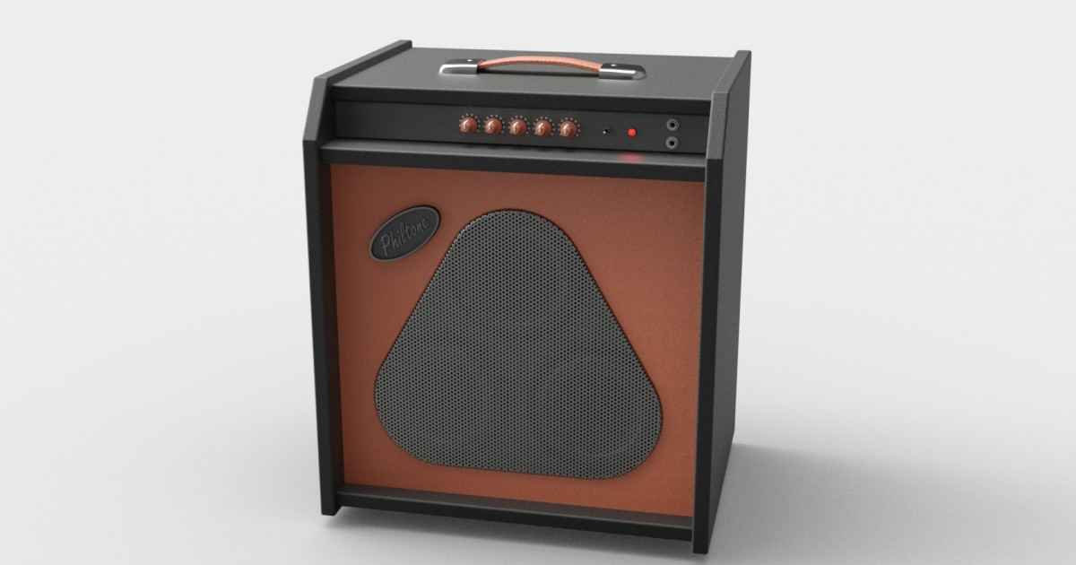 Fusion 360 guitar amp | Autodesk Community Gallery