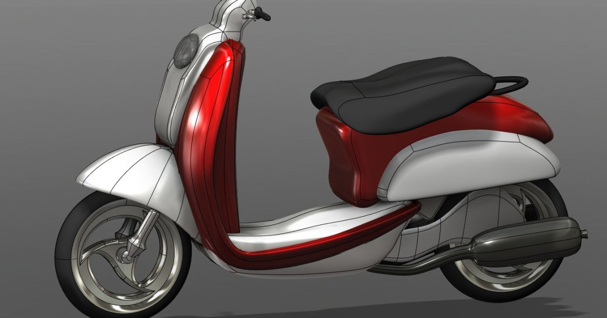 scooter 3d | Autodesk Community Gallery
