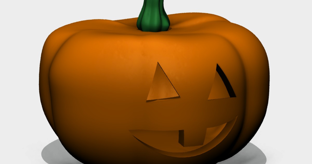 The Great Pumpkin (well maybe not that great) | Autodesk Community Gallery