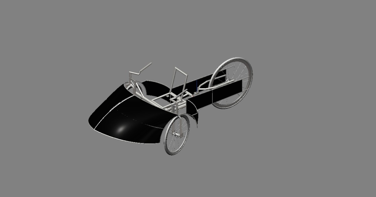 Human Powered Vehicle | Autodesk Community Gallery