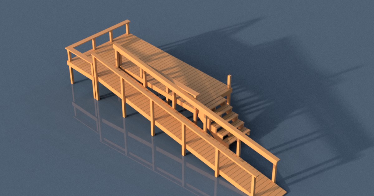 Handicap Accesible Deck Autodesk Community Gallery