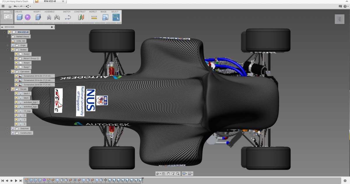 EDUCATION UPDATE: Singapore students (NUS) design and develop a Formula ...
