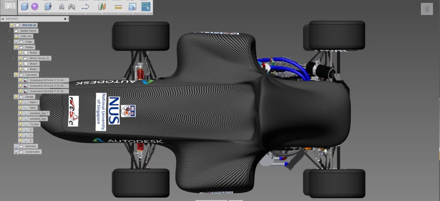 EDUCATION UPDATE: Singapore students (NUS) design and develop a Formula ...