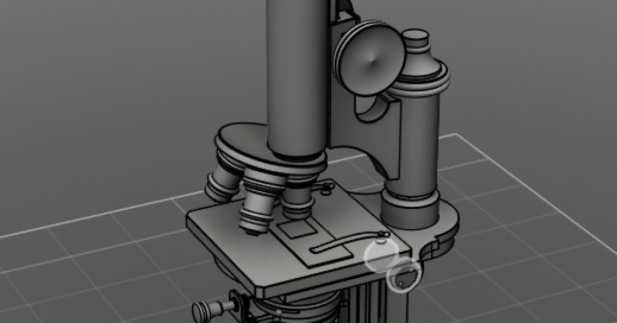 Microscope Model Autodesk Community Gallery 
